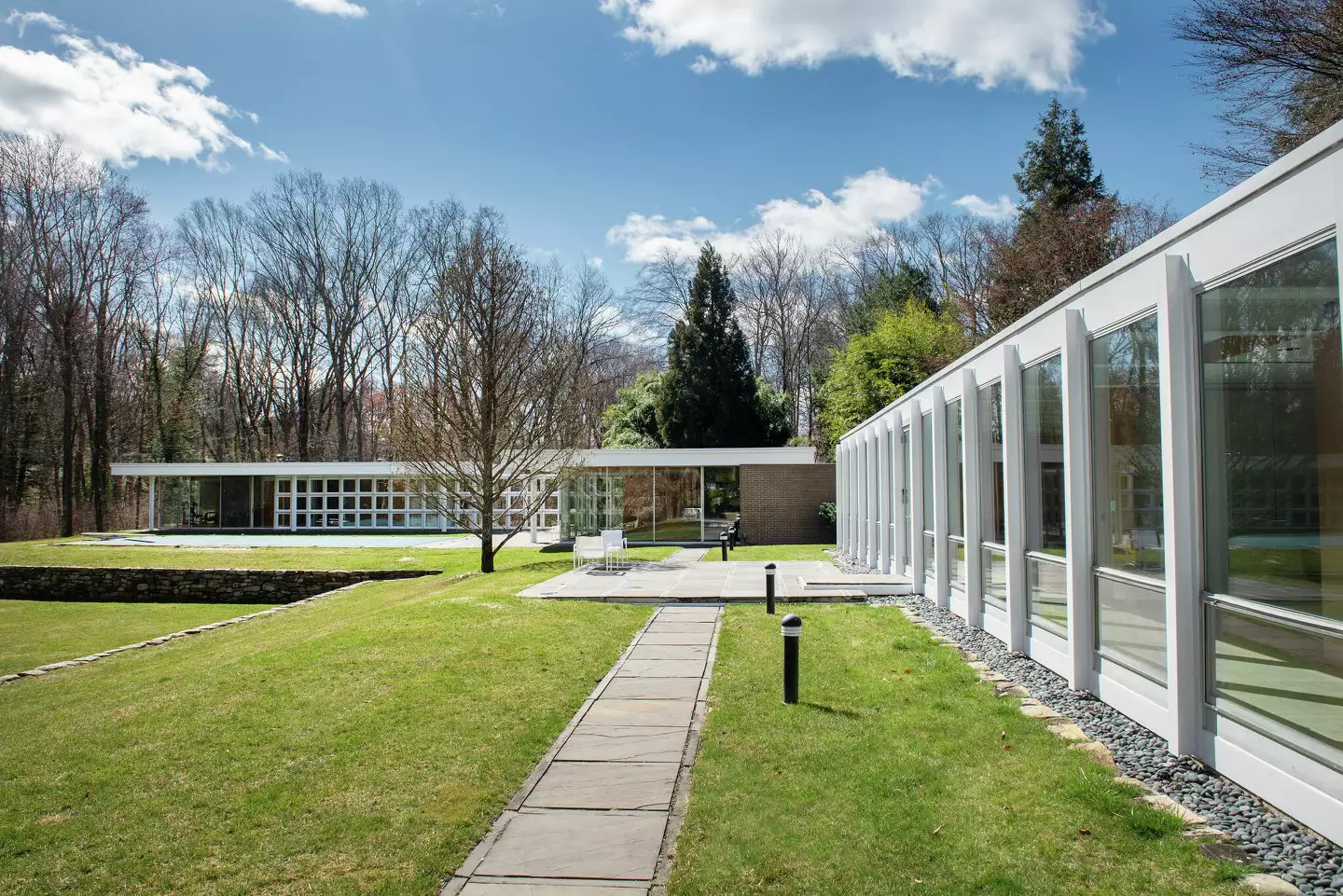 Weston is home to one of three U.S. houses designed by modernist Ludwig ...